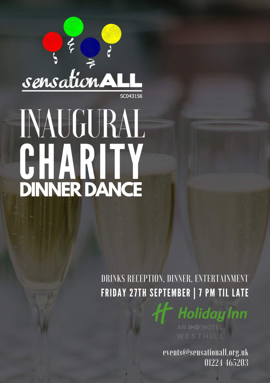 Dinner dance poster – SensationALL