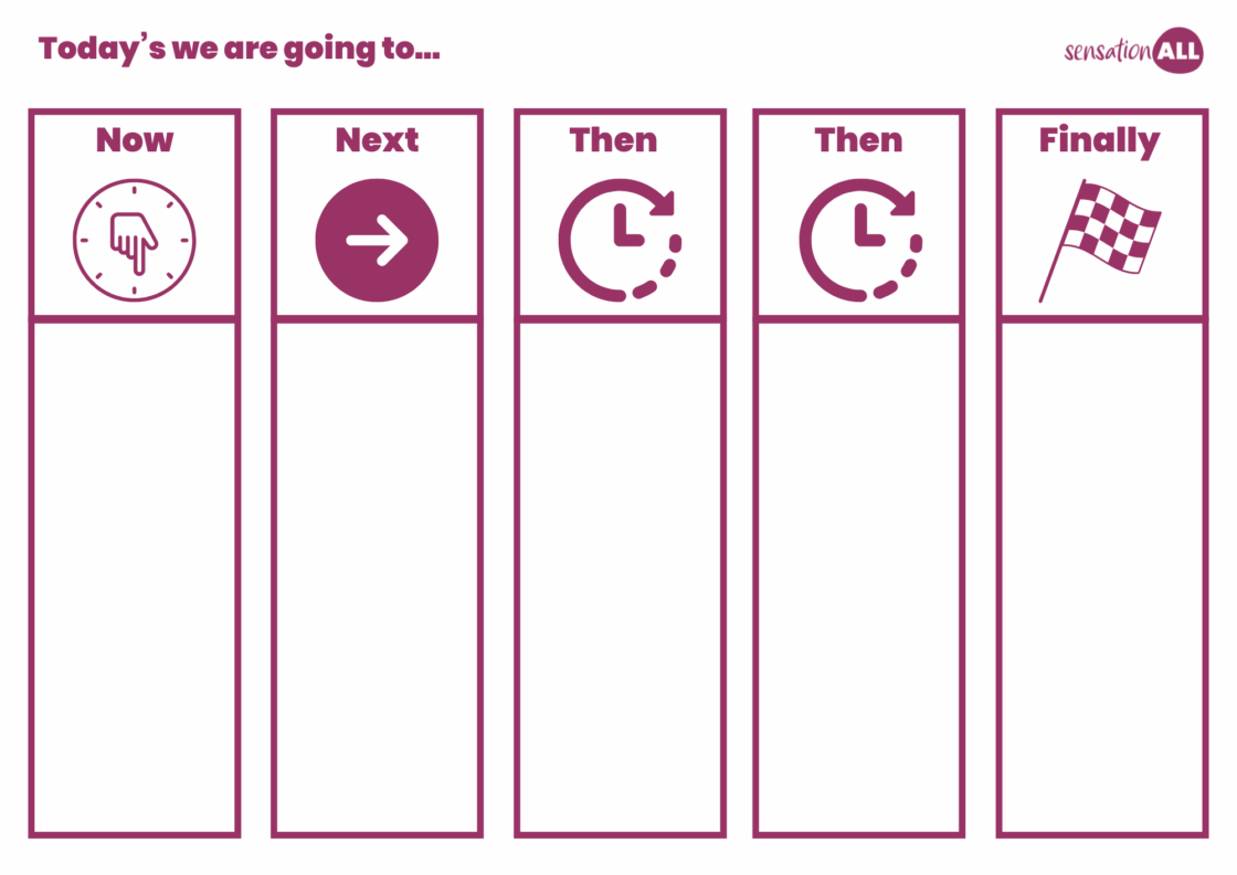Visual timetables – SensationALL